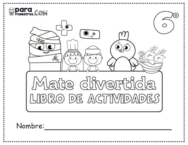 Matemáticas Sexto Grado ( Librito de Actividades en casa) – paramaestros