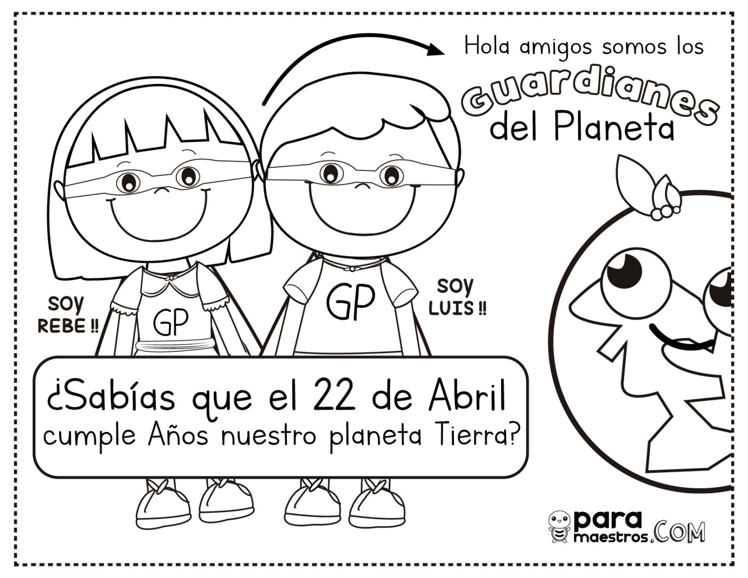 Cuidamos al planeta ♻️ (cuadernillo de actividades) 欄 – paramaestros