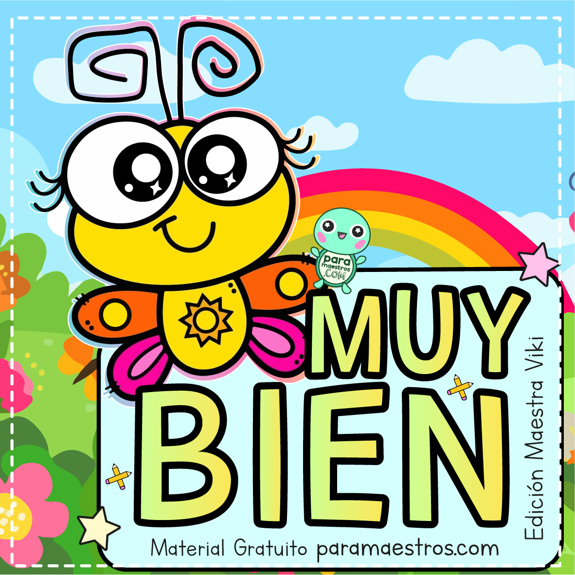 30 Stickers de revisión GRATUITOS para maestros Marzo – paramaestros