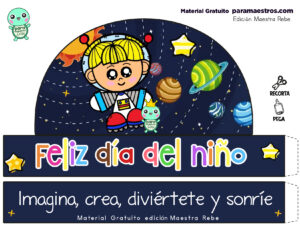 Coronas armables «Día del niño» – paramaestros