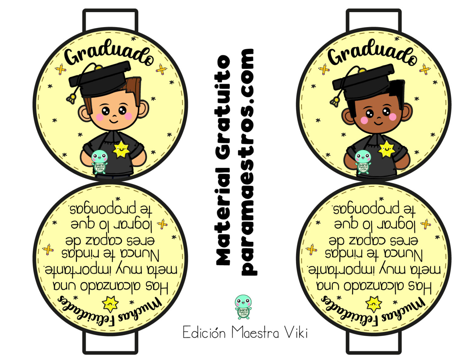 Medallas Graduados ‍ – paramaestros