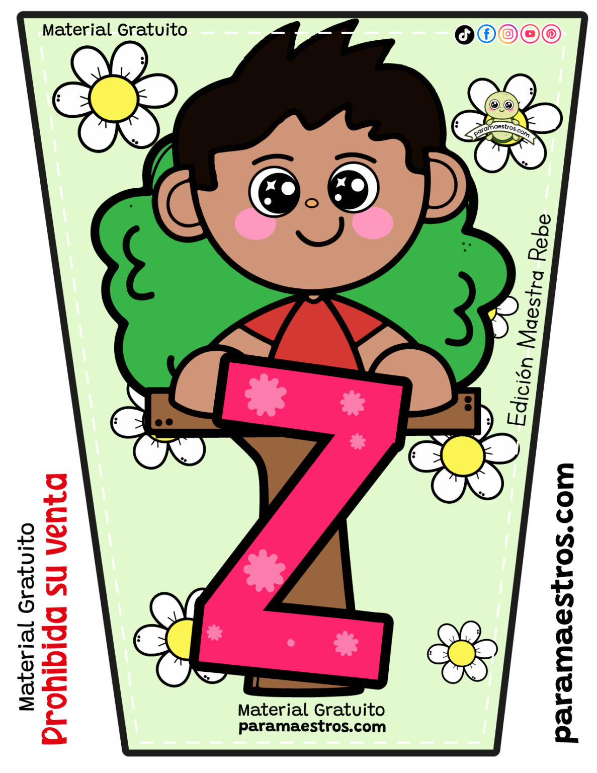 Lindo Banner DECORATIVO de MARZO – paramaestros