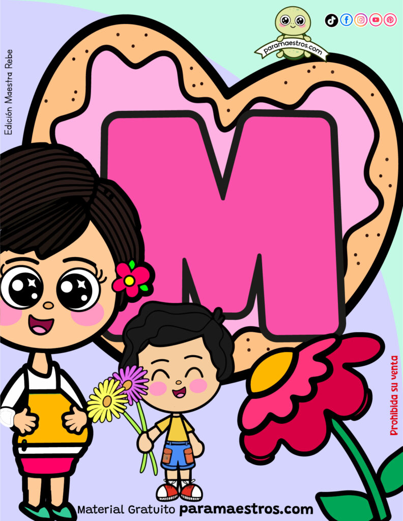 Lindo Banner DECORATIVO de MAYO – paramaestros