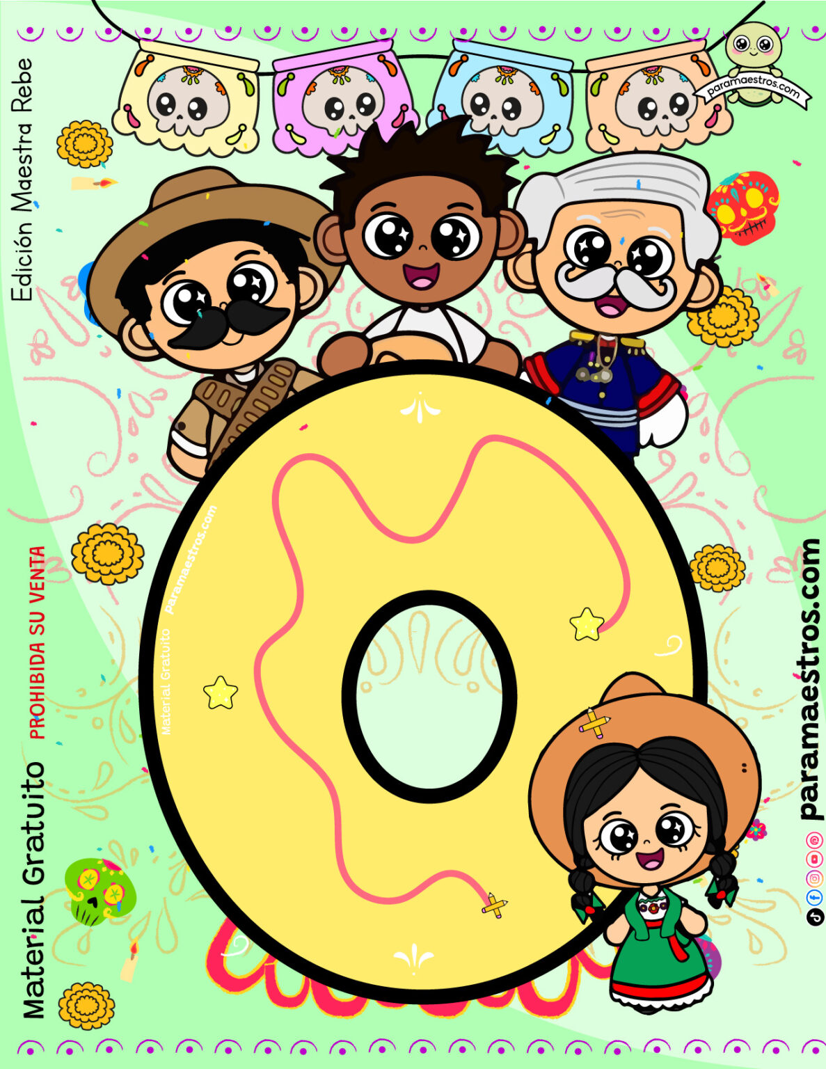 Banner decorativo NOVIEMBRE – paramaestros