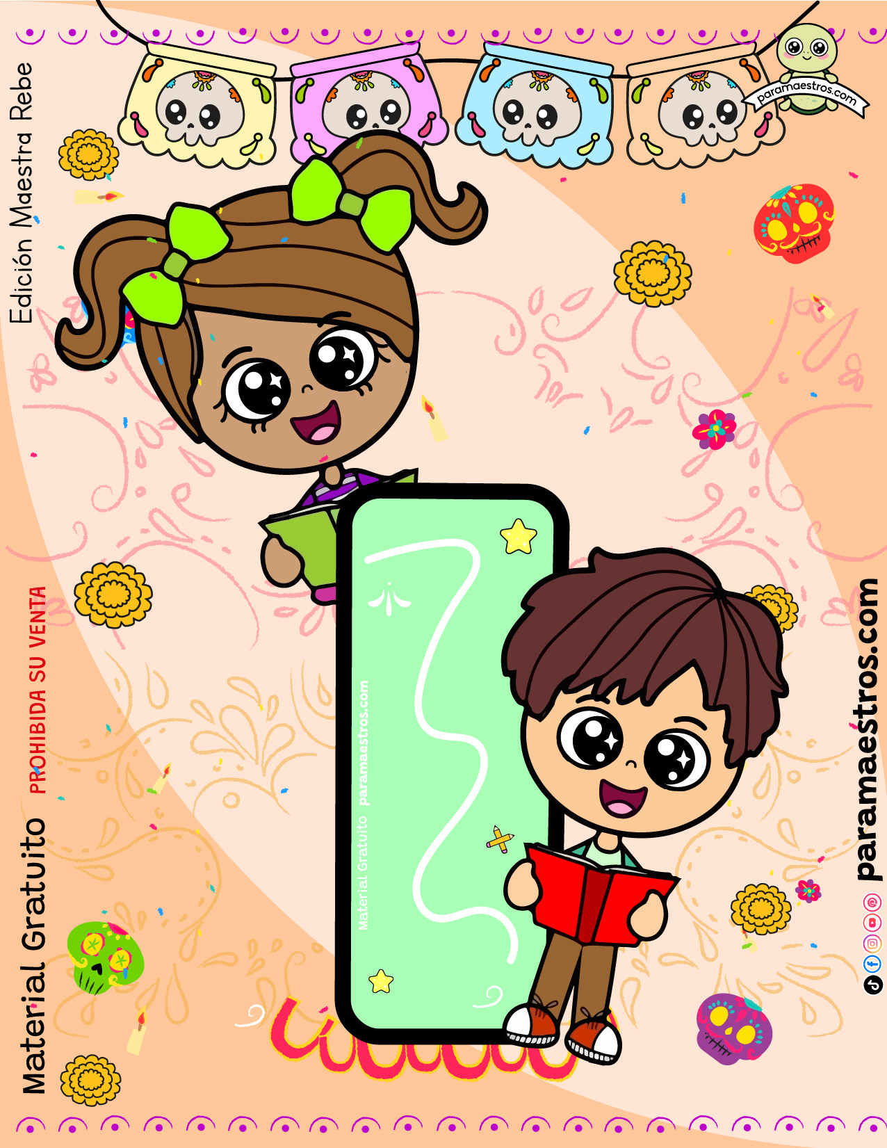 Banner decorativo NOVIEMBRE – paramaestros