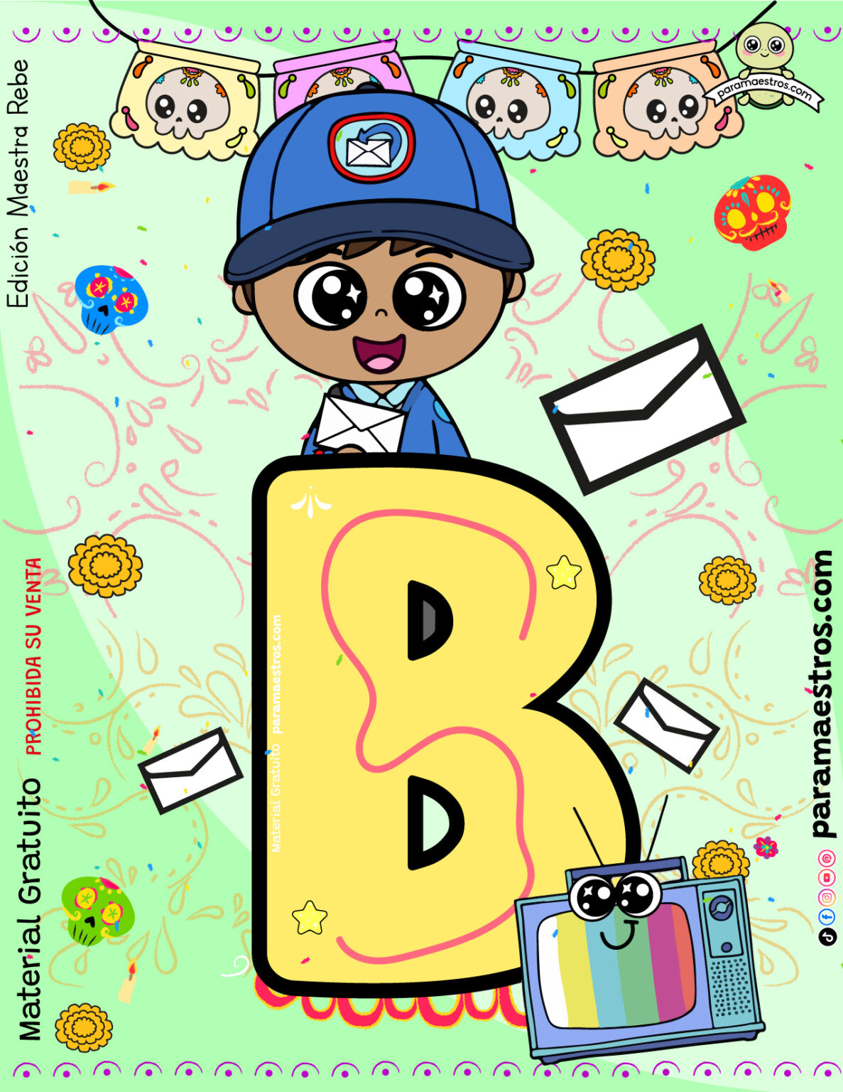 Banner decorativo NOVIEMBRE – paramaestros