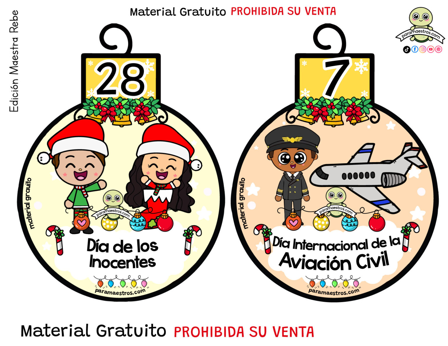 Efemérides DICIEMBRE – Periódico Mural 虜 ☃️ – paramaestros