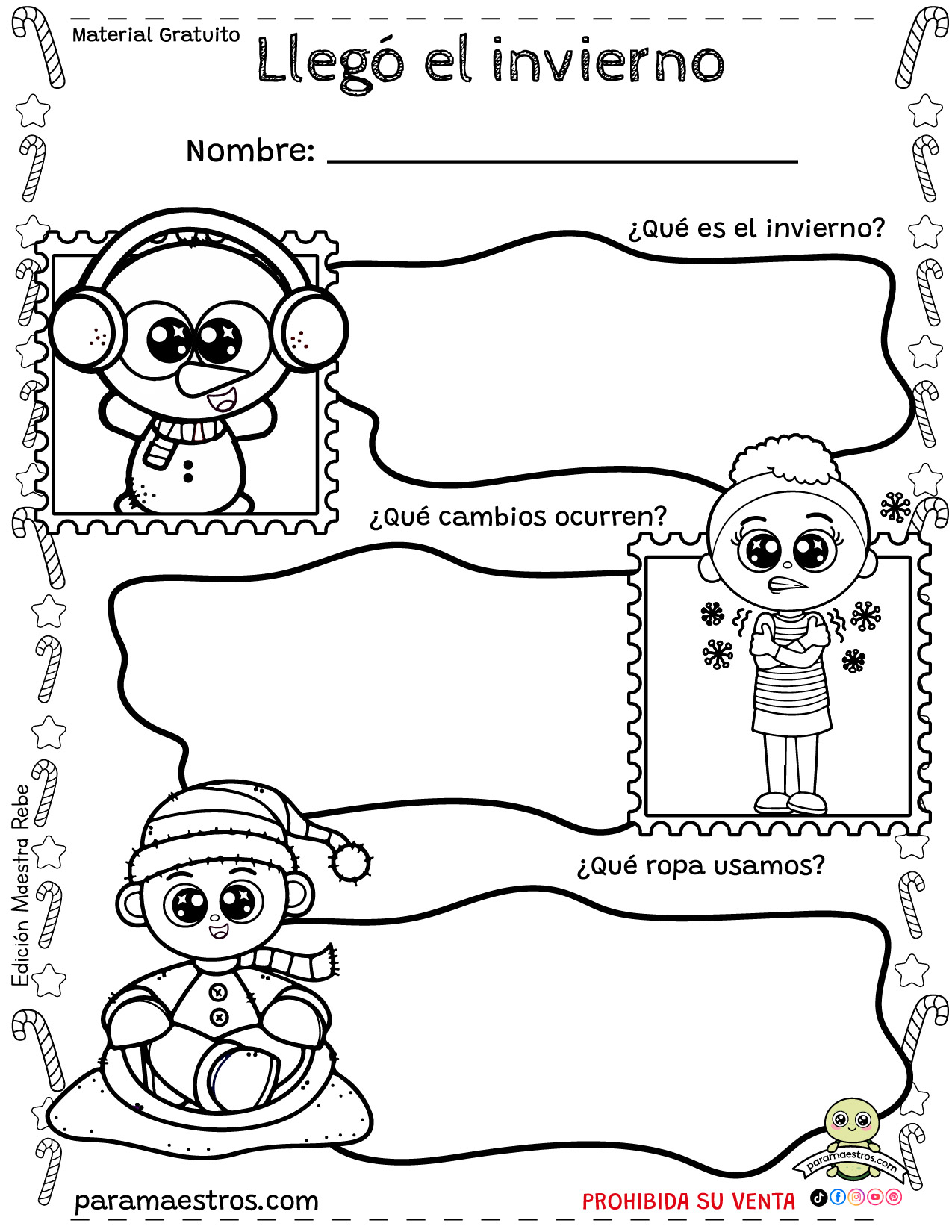 El Invierno , Navidad, Año Nuevo – paramaestros