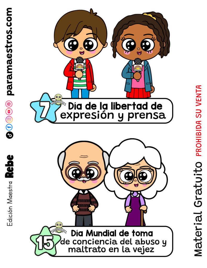 Efemérides JUNIO – Periódico Mural – paramaestros