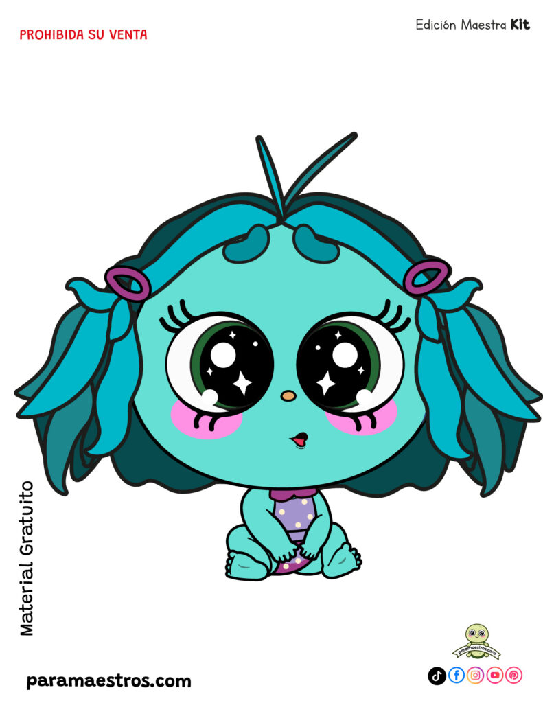Personajes Gratuitos Intensamente 2 bebes – paramaestros