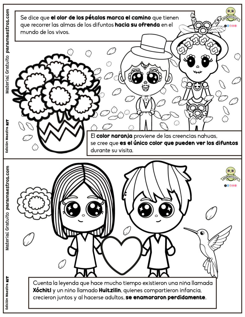 Leyenda flor de Cempasúchil – paramaestros